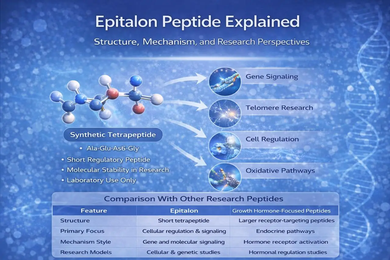 Epitalon Peptide Explained: Structure, Mechanism, and Research ...