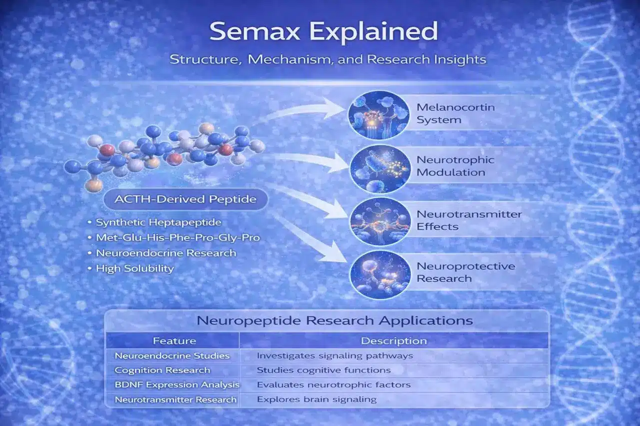 Semax Peptide Explained: Structure, Mechanism, and Research Insights ...